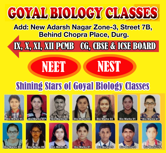 Biology Classes in Bhilai